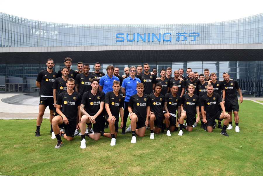 L'Inter a Suning-City. E Conte sorride in attesa del vertice | Foto ...