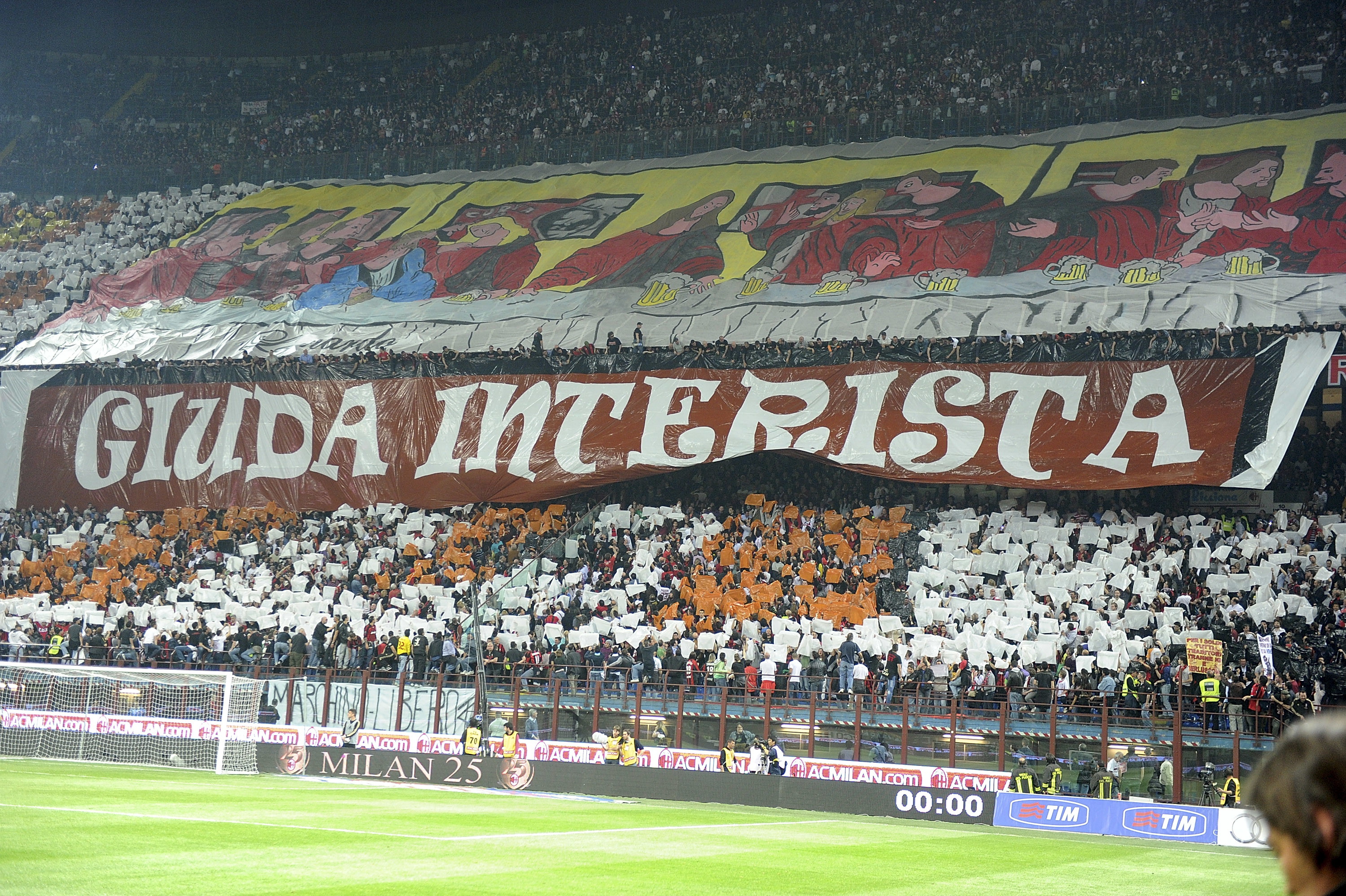 Il derby di Milano parte dalle curve | Foto - Sportmediaset