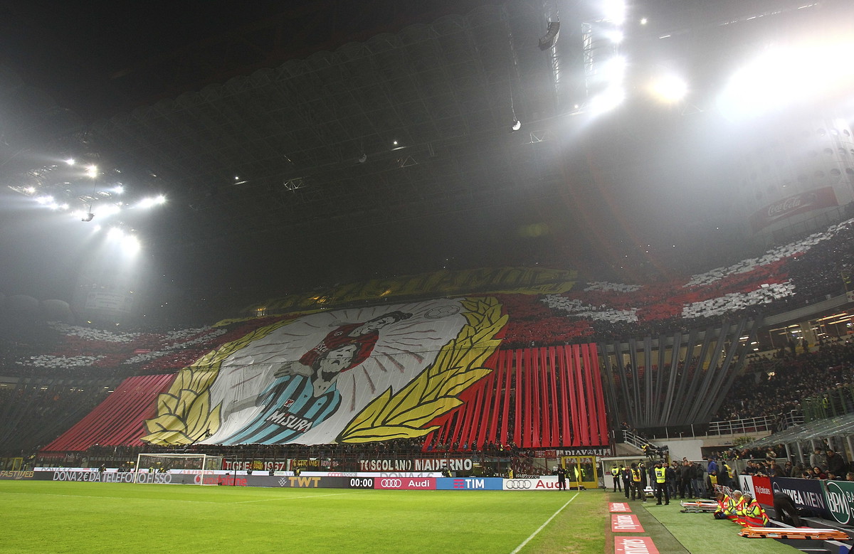 Il derby di Milano parte dalle curve | Foto - Sportmediaset