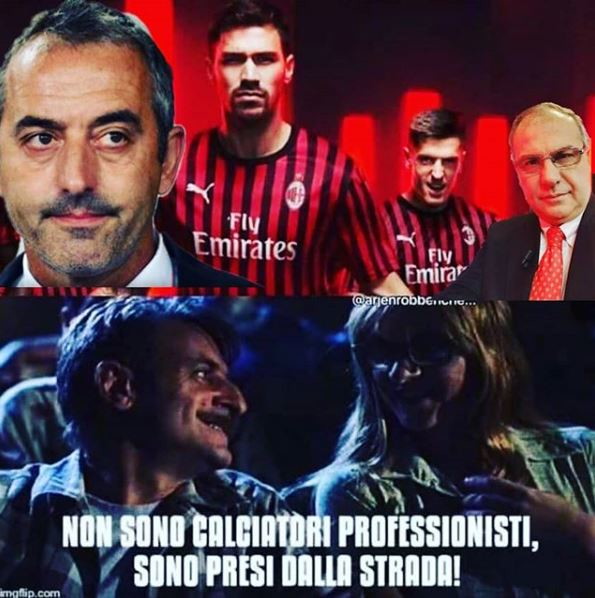 Milan in crisi, i migliori meme su Giampaolo | Foto - Sportmediaset