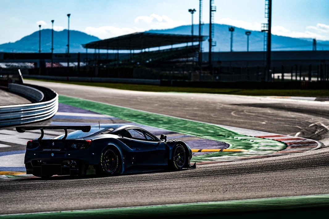 Valentino Rossi, test con la Ferrari 488 GT3 a Misano | News ...