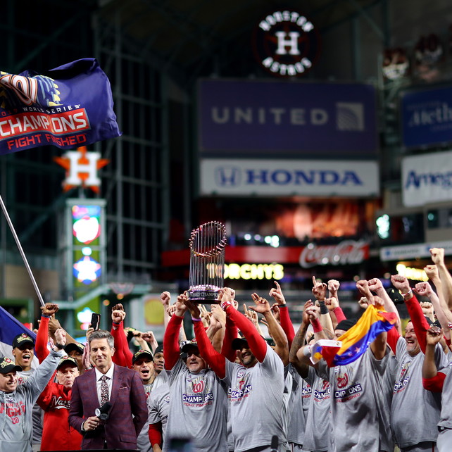Baseball, Washington vince le World Series per la prima volta | Foto ...