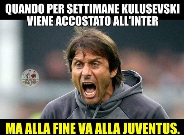 Juventus-Kulusevski, superata l'Inter: i migliori meme | Foto ...