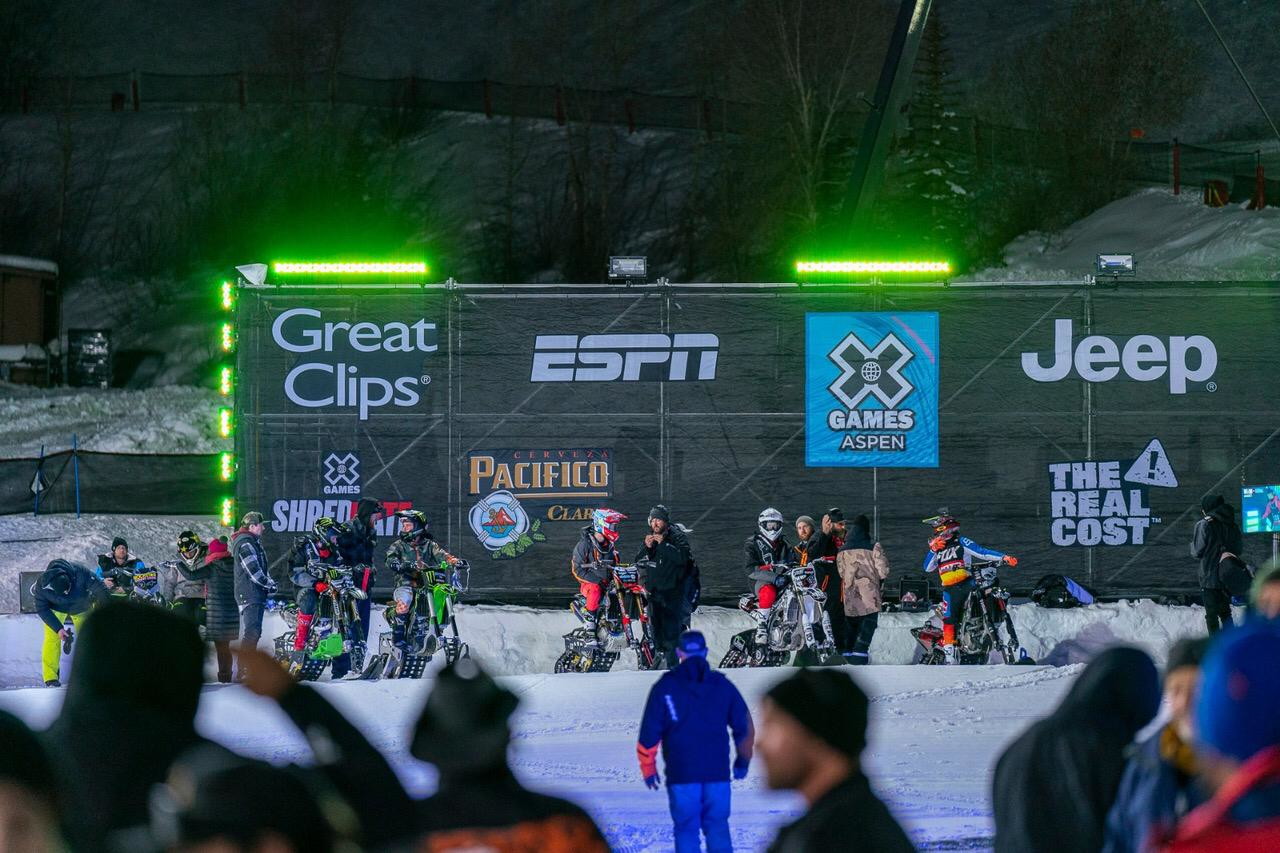 Leonardo Fini quinto nella gara di Best Trick in snowbike agli XGames ...