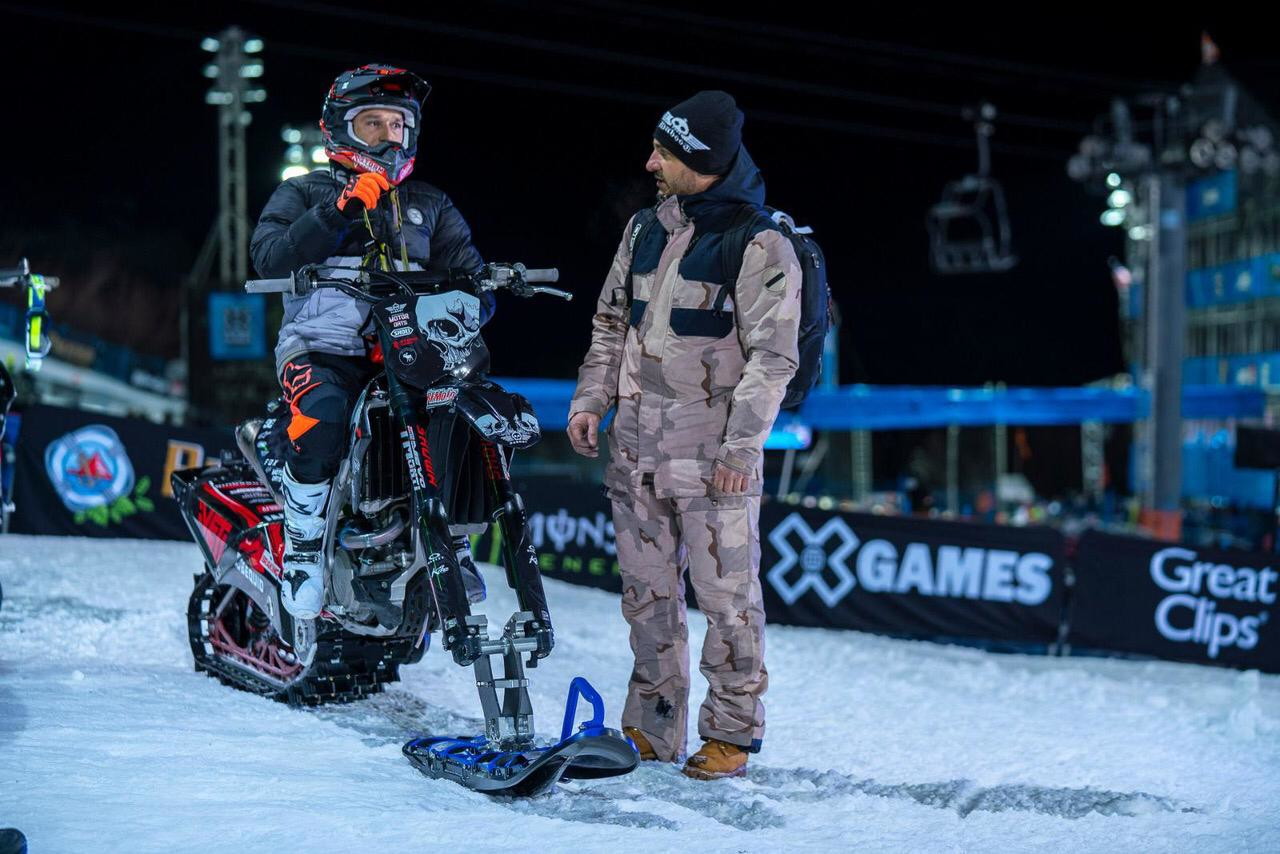 Leonardo Fini quinto nella gara di Best Trick in snowbike agli XGames ...