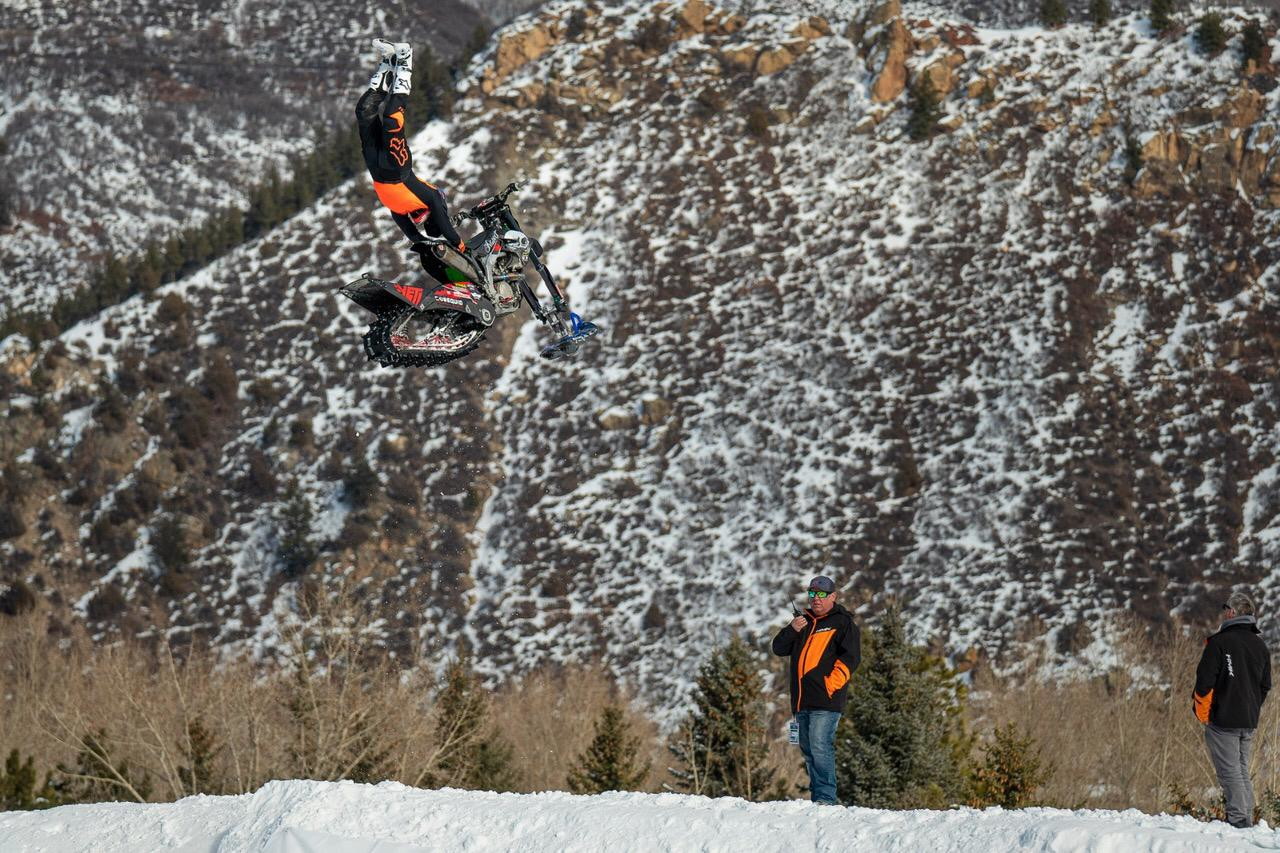 Leonardo Fini quinto nella gara di Best Trick in snowbike agli XGames ...
