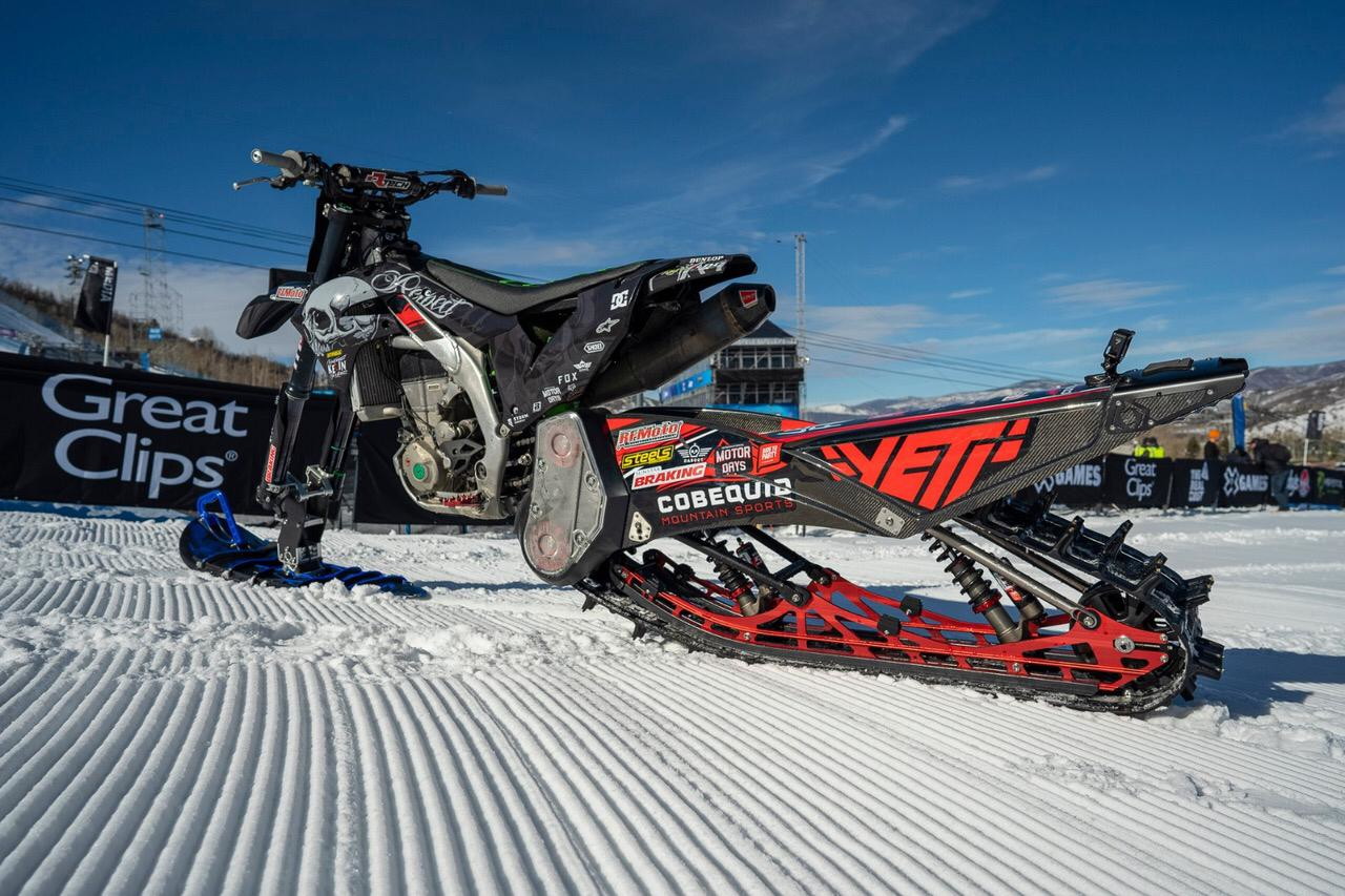 Leonardo Fini quinto nella gara di Best Trick in snowbike agli XGames ...