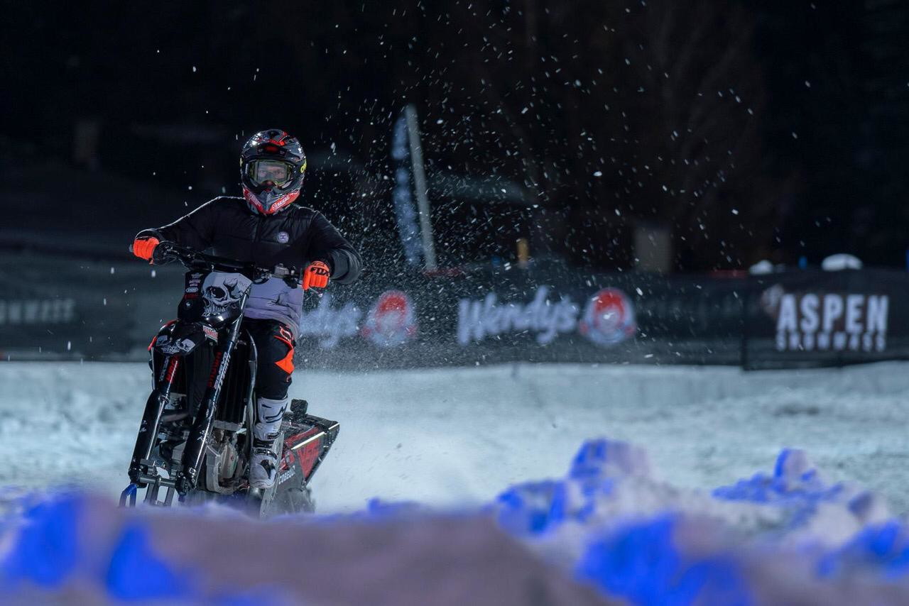 Leonardo Fini quinto nella gara di Best Trick in snowbike agli XGames ...