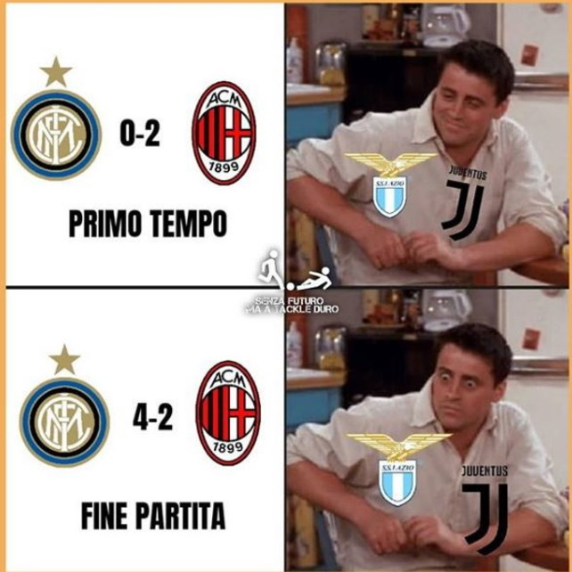 Inter-Milan 4-2: i migliori meme | Foto - Sportmediaset