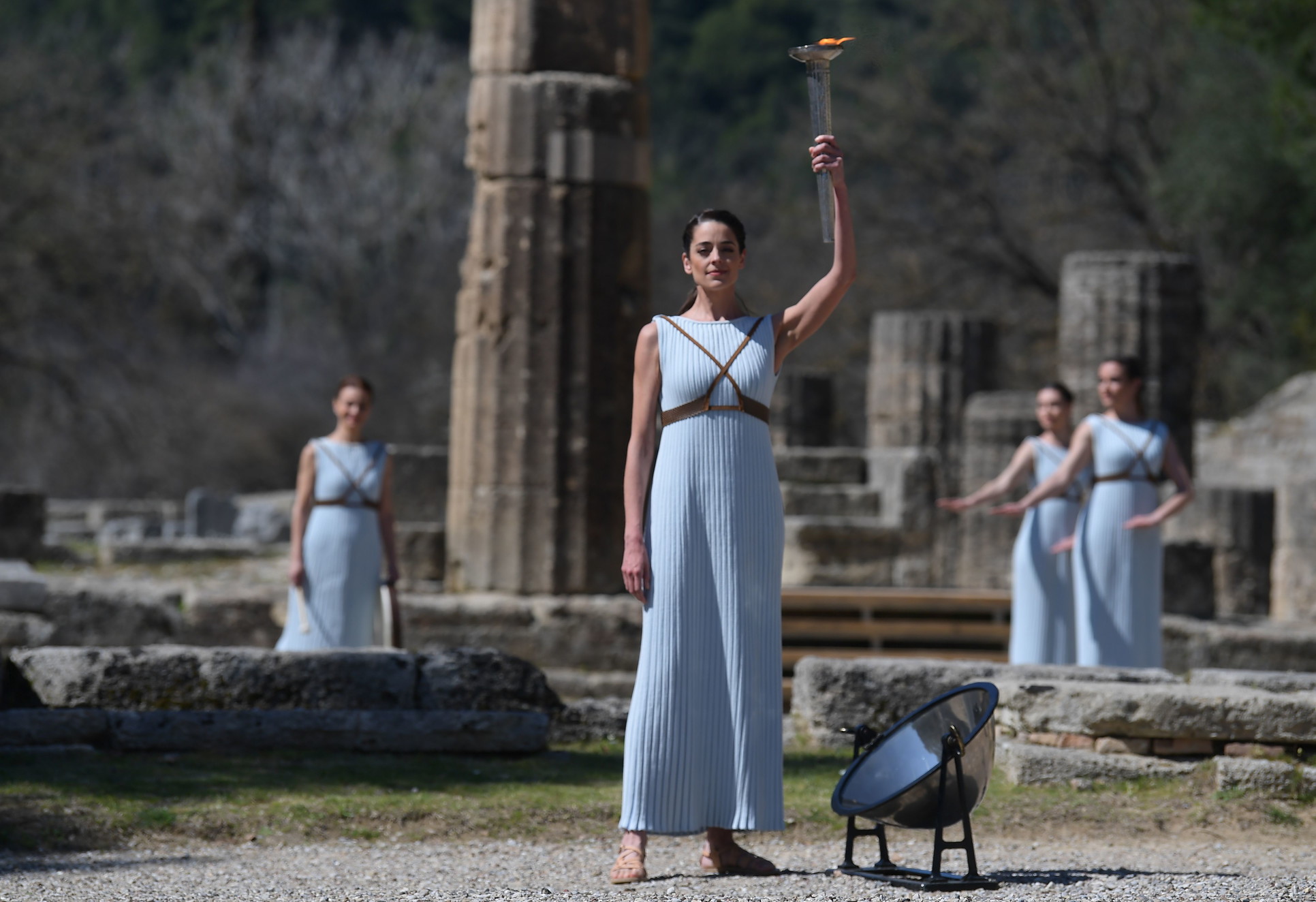 Tokyo 2020: accesa la fiaccola olimpica | Foto - Sportmediaset