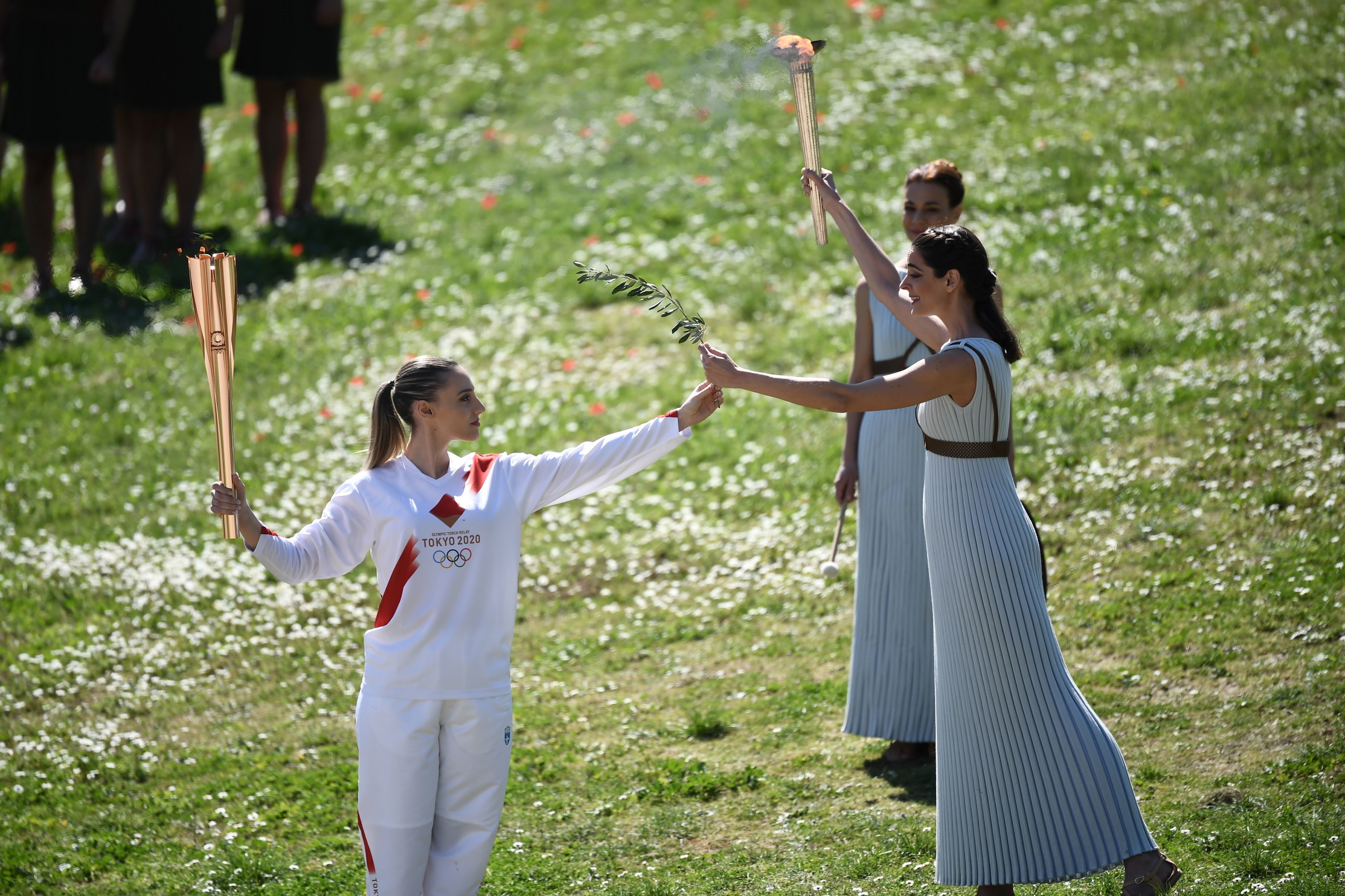 Tokyo 2020: accesa la fiaccola olimpica | Foto - Sportmediaset