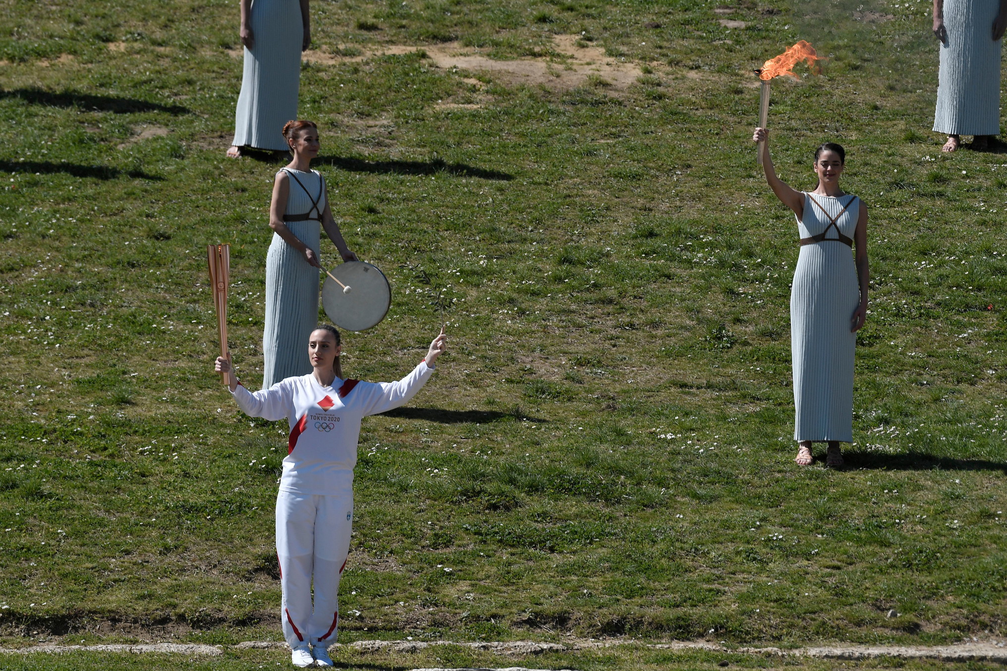 Tokyo 2020: accesa la fiaccola olimpica | Foto - Sportmediaset