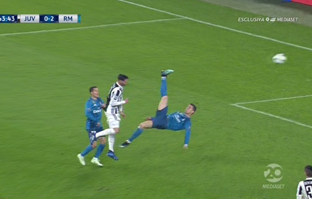 La rovesciata di CR7 alla Juve "compie" due anni | News - Sportmediaset