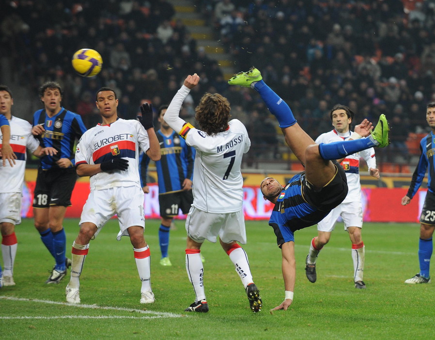 Rovesciata, colpo da campioni | Foto - Sportmediaset