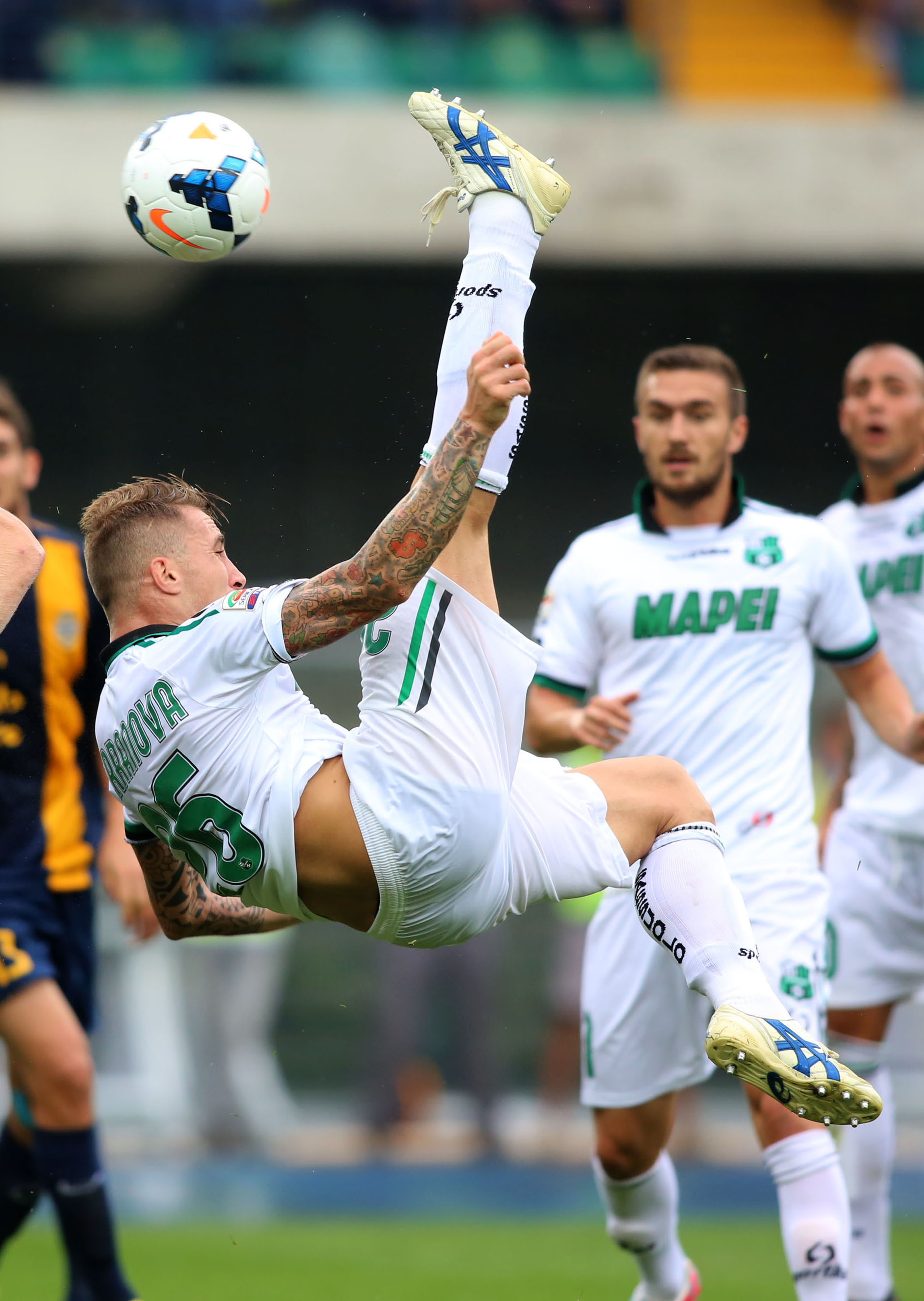 Rovesciata, colpo da campioni | Foto - Sportmediaset