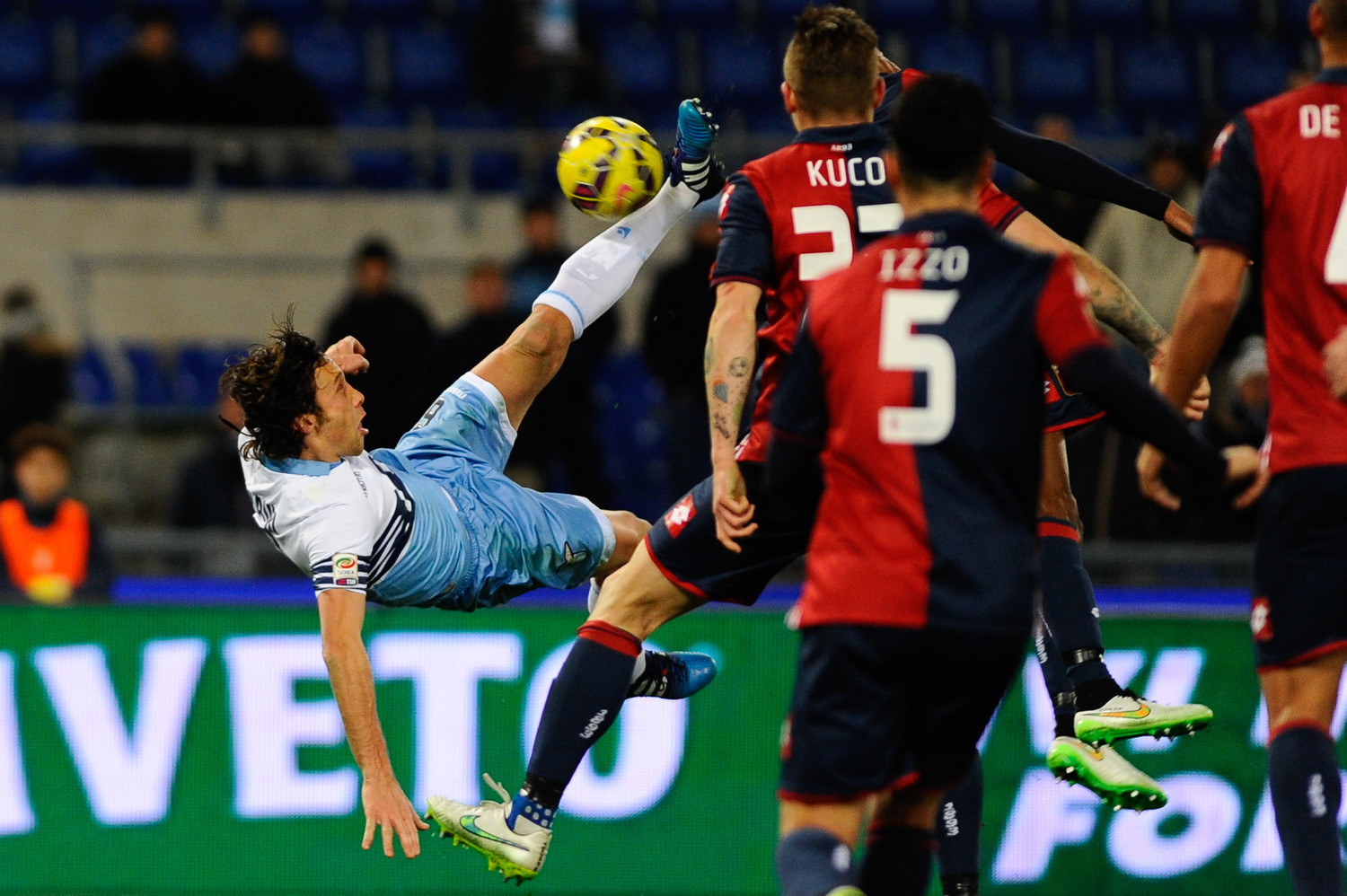 Rovesciata, colpo da campioni | Foto - Sportmediaset