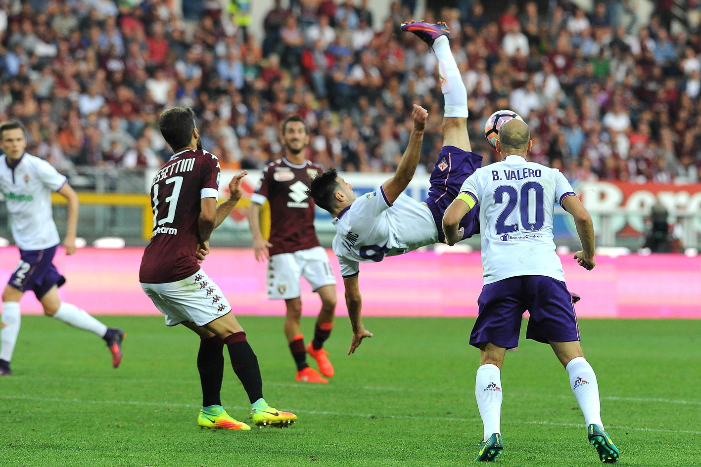 Rovesciata, colpo da campioni | Foto - Sportmediaset