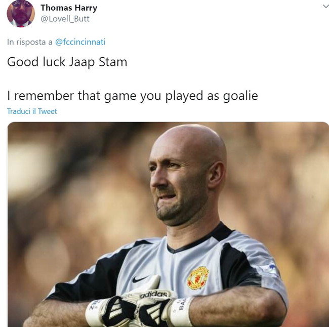 Stam in MLS, ma la foto è sbagliata: tutti i meme | Foto - Sportmediaset
