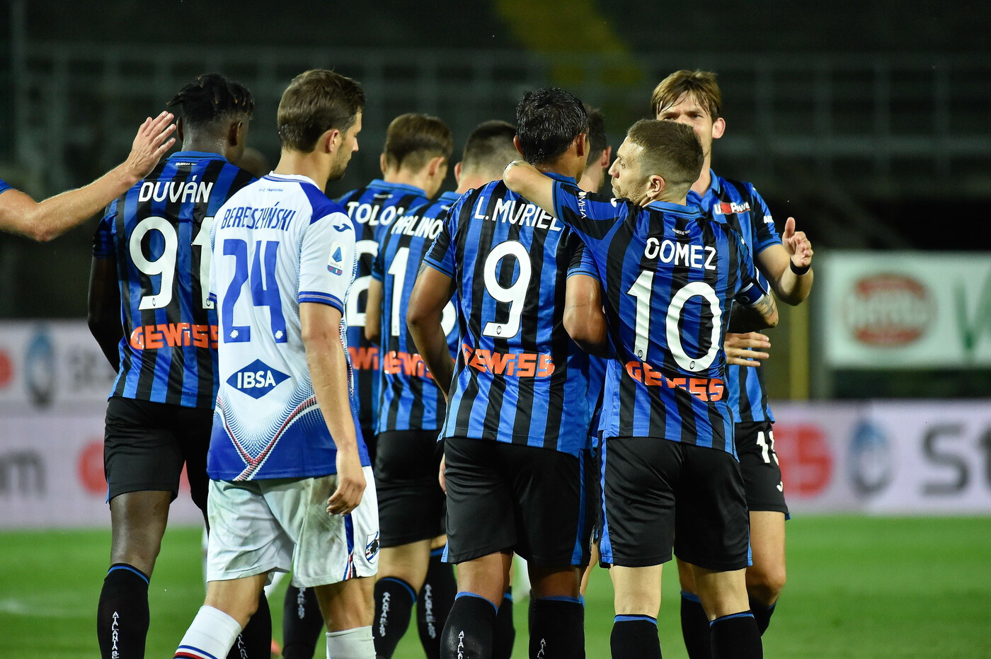 Serie A. Toloi e Muriel portano l'Atalanta al terzo posto: 2-0 con la ...
