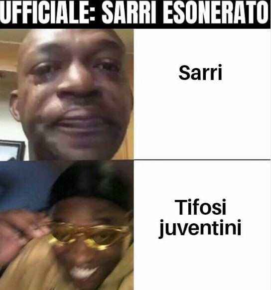 Sarri esonerato dalla Juventus: i migliori meme | Foto - Sportmediaset