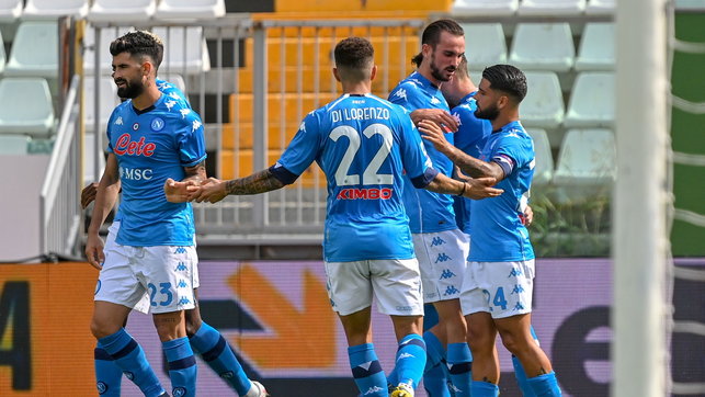Il Napoli parte bene con Mertens e Insigne | Foto - Sportmediaset
