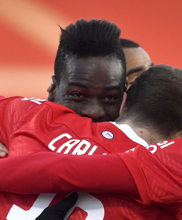 Balotelli, primo gol con il Monza | Foto - Sportmediaset