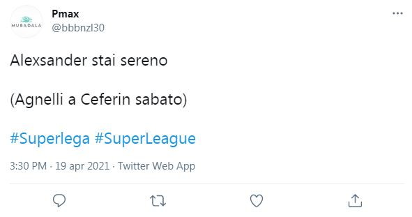 Nasce la Super League, Agnelli a Ceferin: "Stai sereno" | I migliori ...