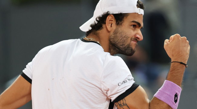 Berrettini è super: in finale a Madrid | Foto - Sportmediaset