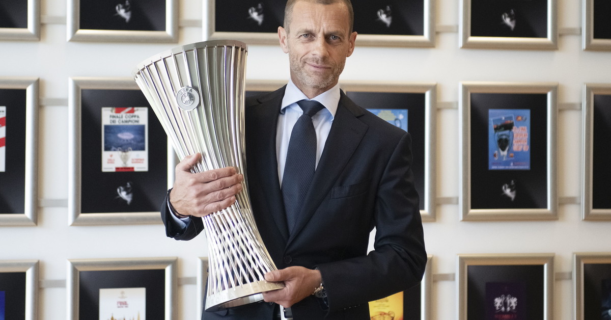 Conference League, la Uefa svela il trofeo della nuova competizione ...