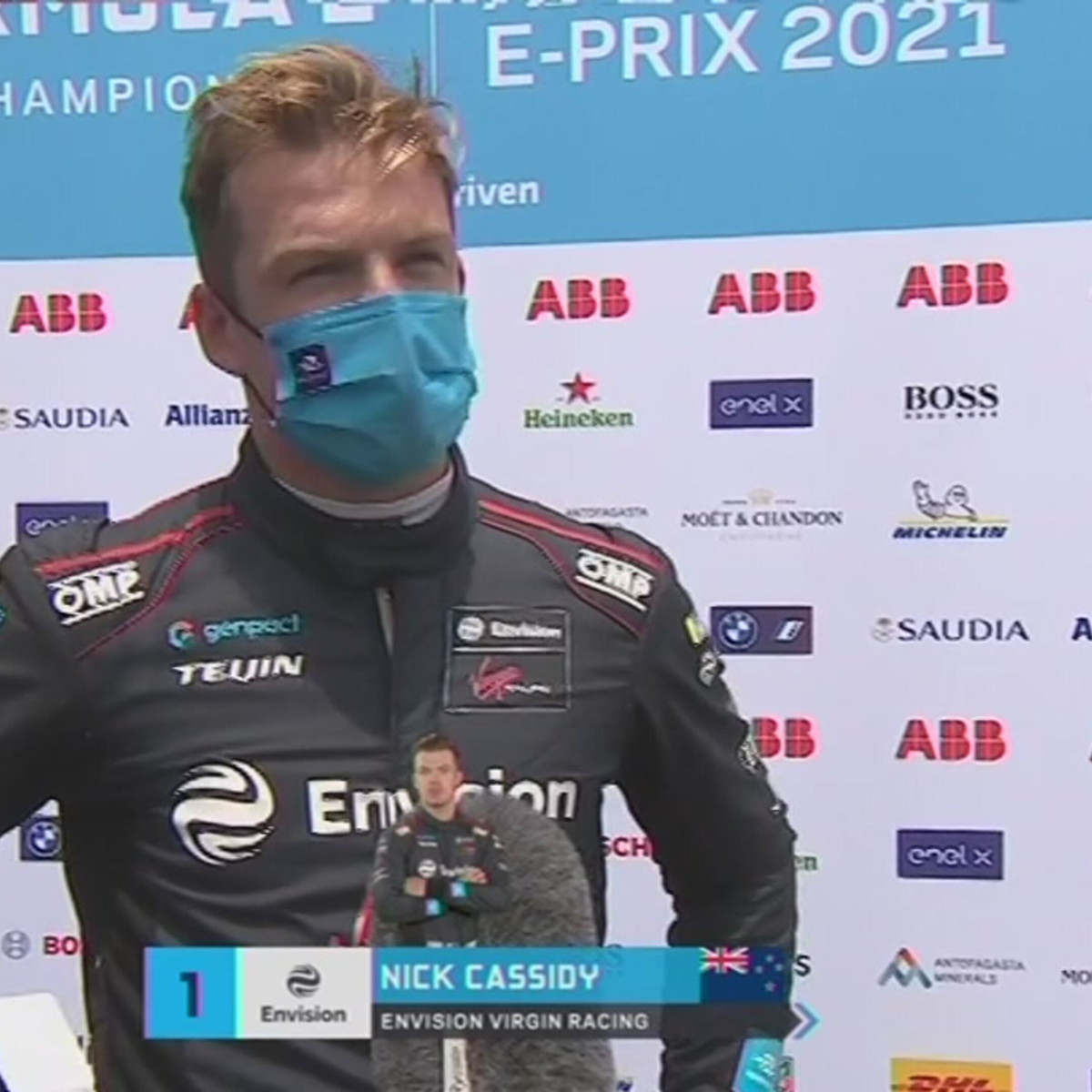 E-Prix New York, la soddisfazione di Cassidy | Video - Sportmediaset