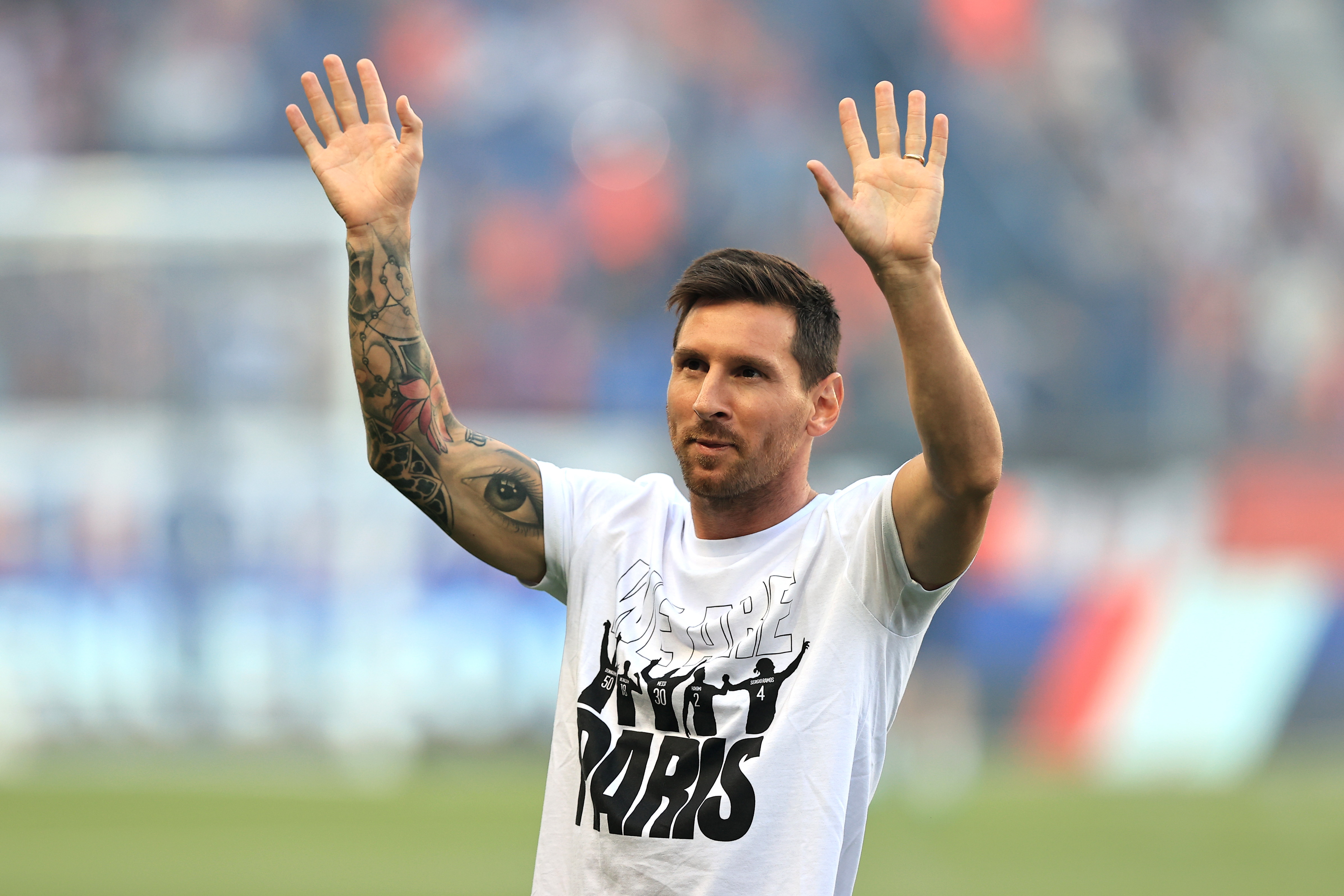 Il Psg presenta i suoi colpi al Parco de Principi | Foto - Sportmediaset