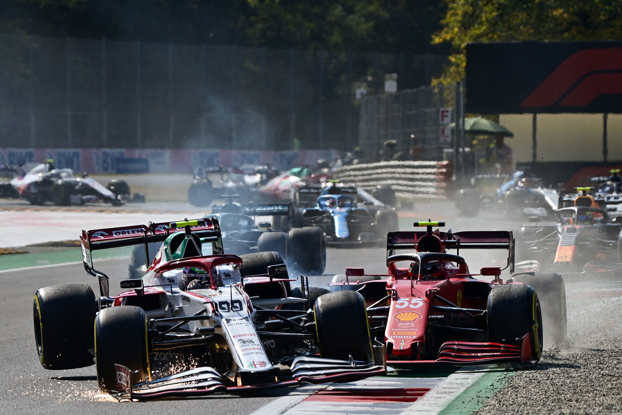 Il GP di Monza regala grandi emozioni e brividi | Foto - Sportmediaset