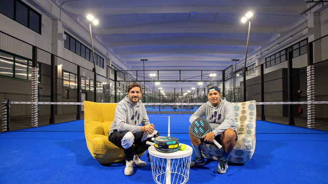 Padel: Tolito Aguirre al The Juggle padel | Foto - Sportmediaset