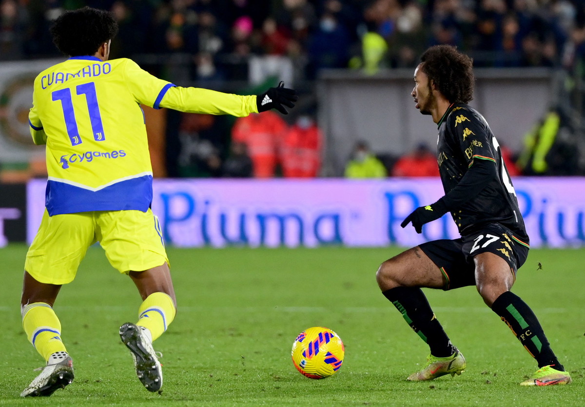 La Juve torna al Penzo: le foto col Venezia