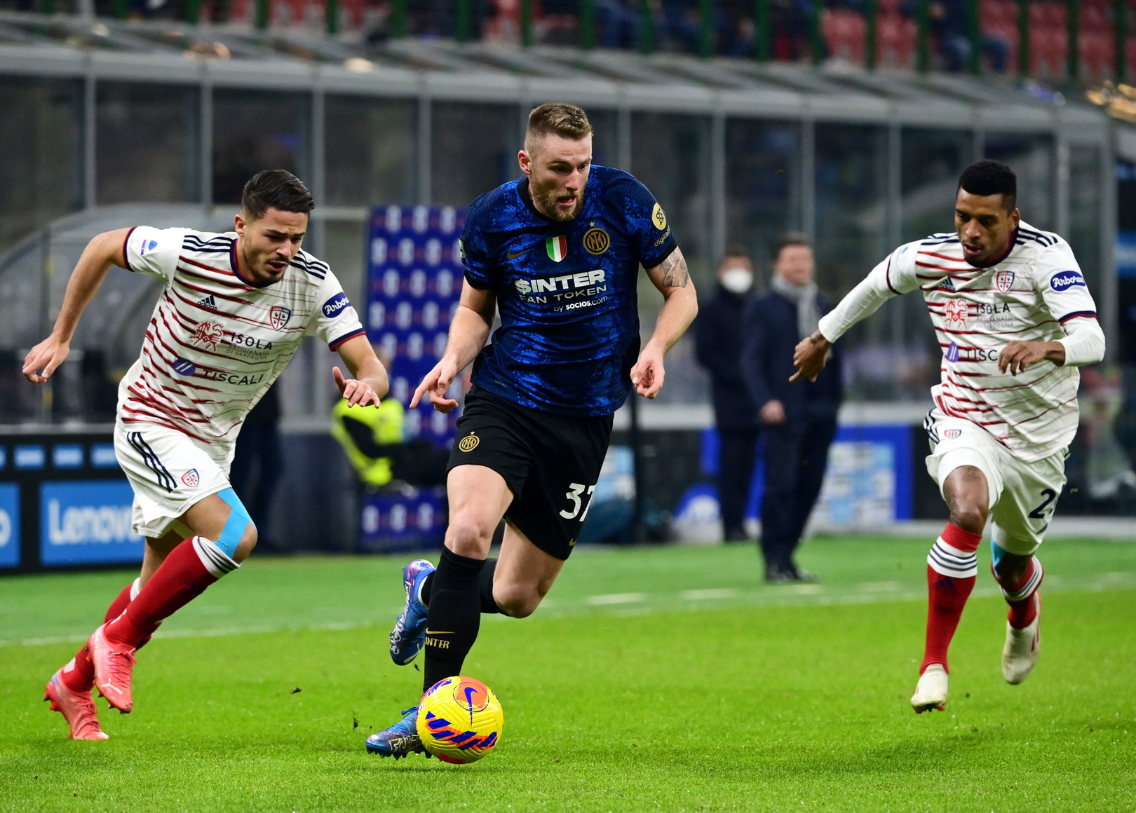 Inter-Cagliari, le immagini del match