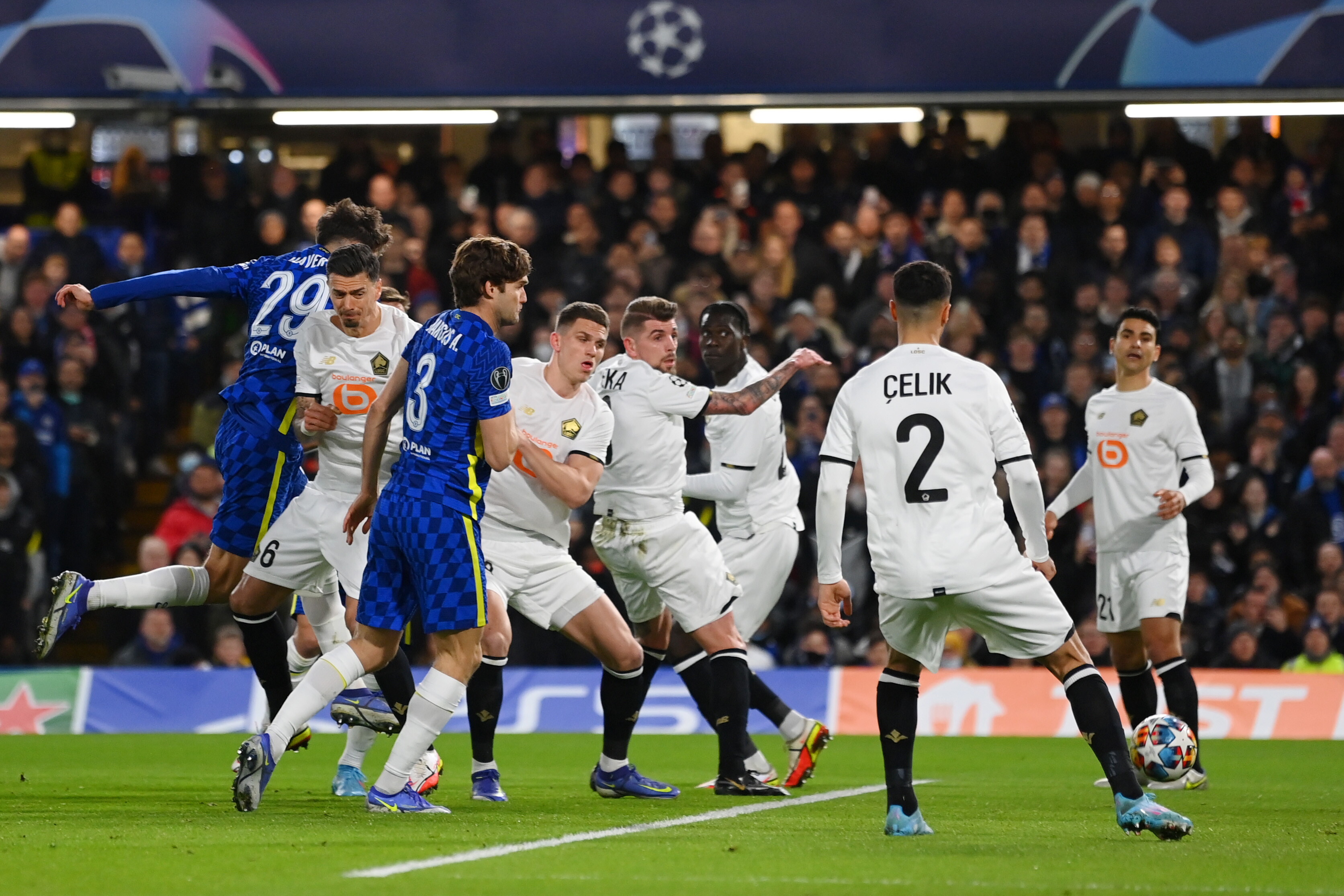 Chelsea-Lille: le immagini del match