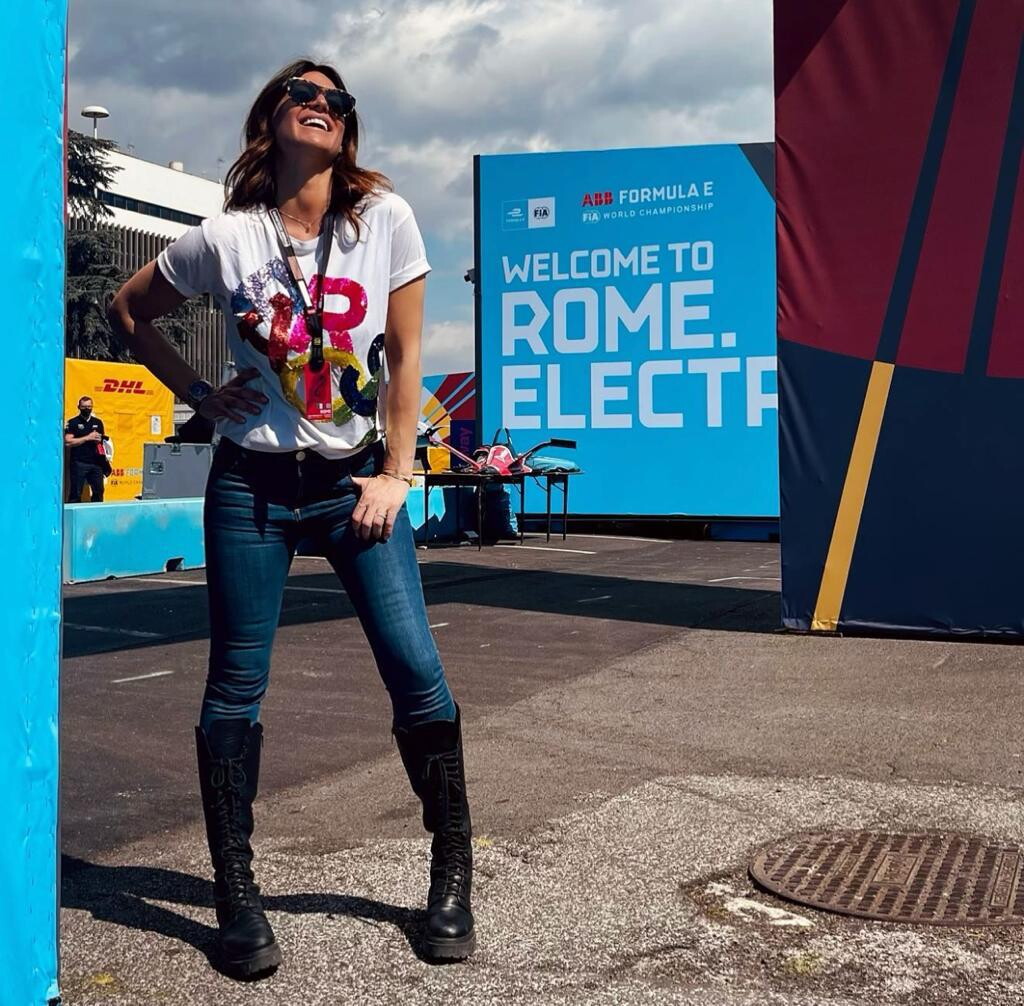 Barbara Pedrotti incanta la Formula E a Roma