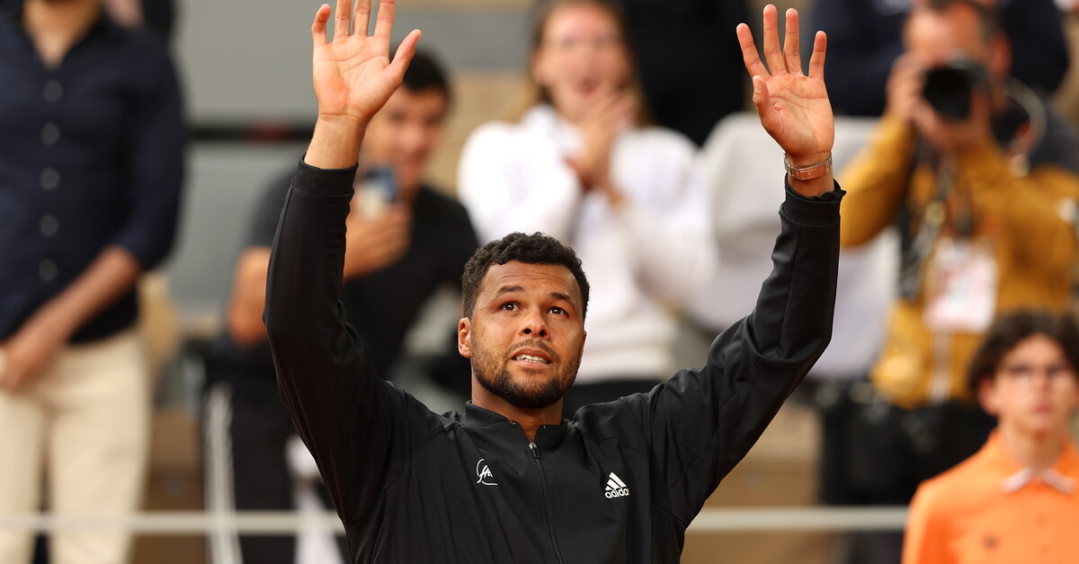 Tsonga dà l'addio al tennis giocato, che emozione al Roland Garros