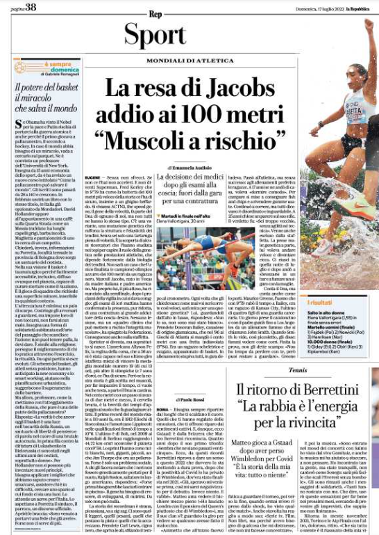 I giornali del 17 luglio