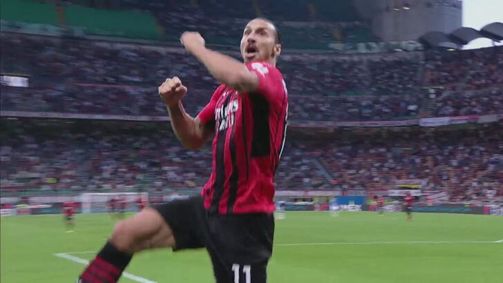 Ibrahimovic mostra il fisico da spartano: "Di un'altra categoria"