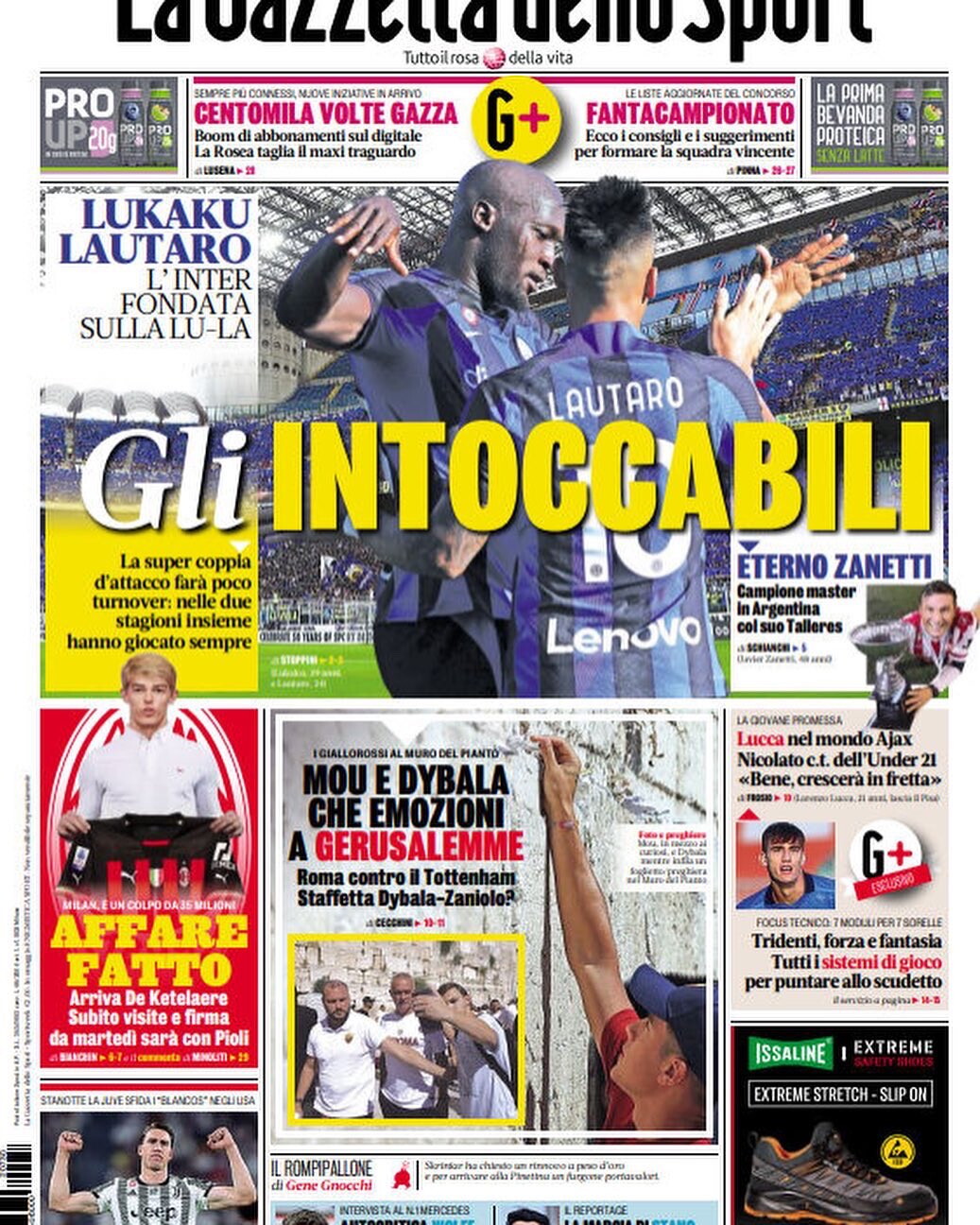 I giornali: sabato 30 luglio 2022