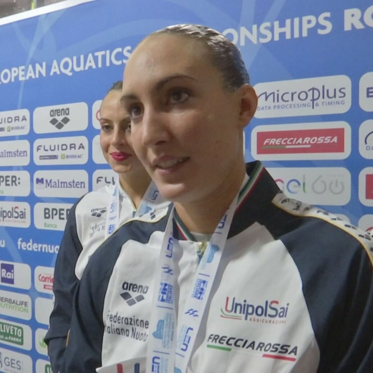 Gemma Galli e la prima medagli: "Felicissime"