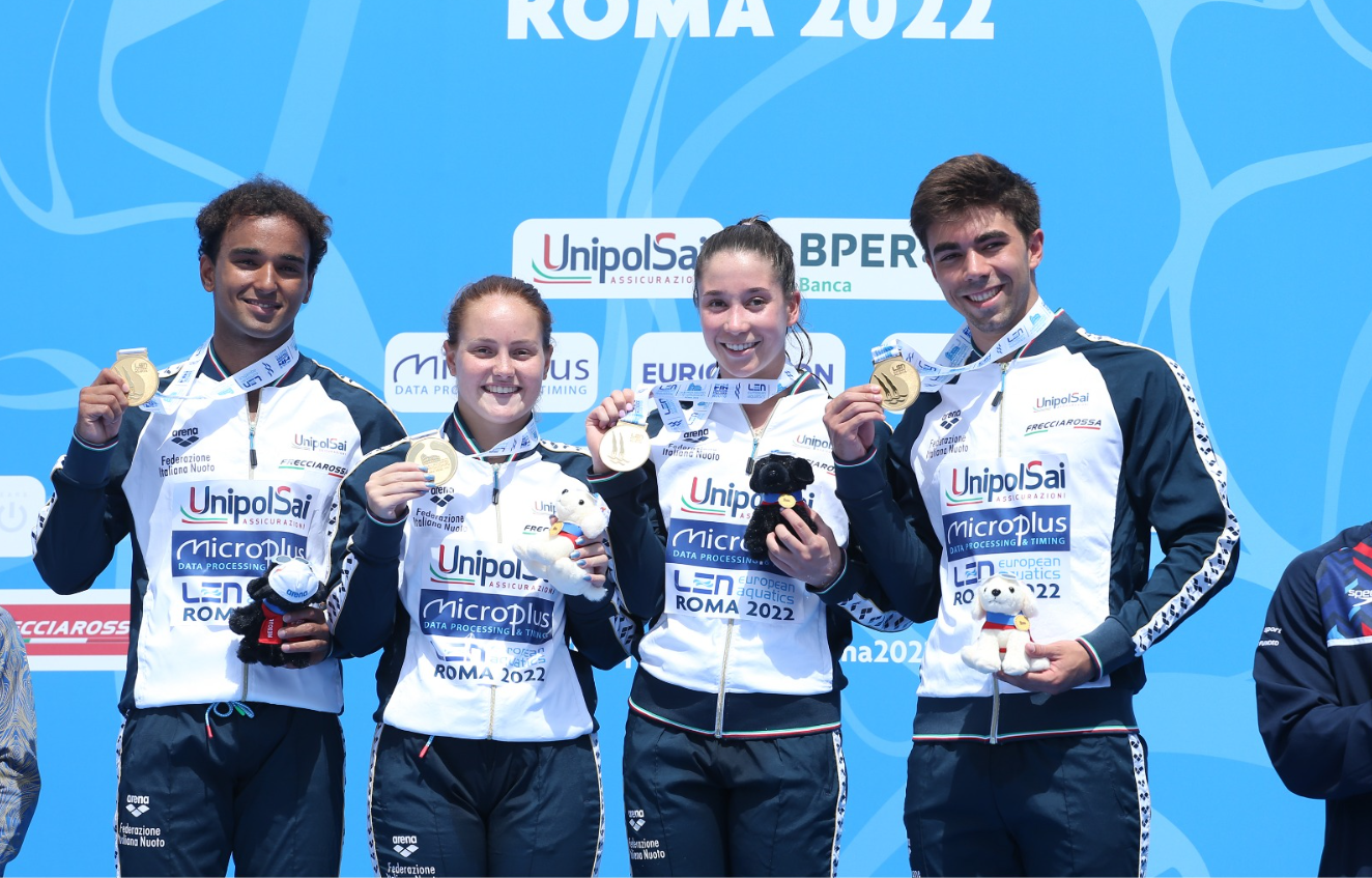 Europei tuffi: Italia subito da urlo nel team event, è medaglia d'oro
