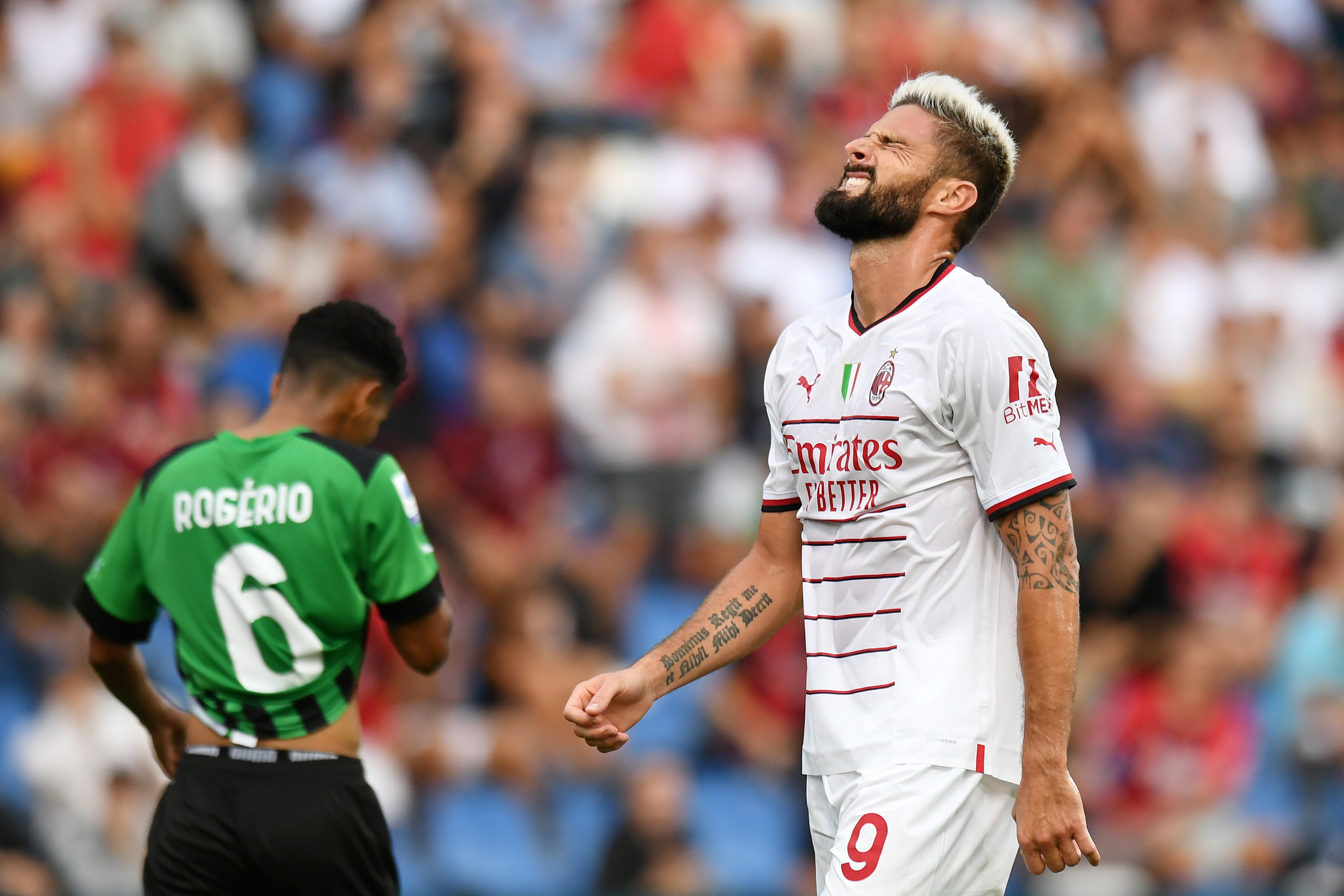 Sassuolo-Milan, le immagini del match