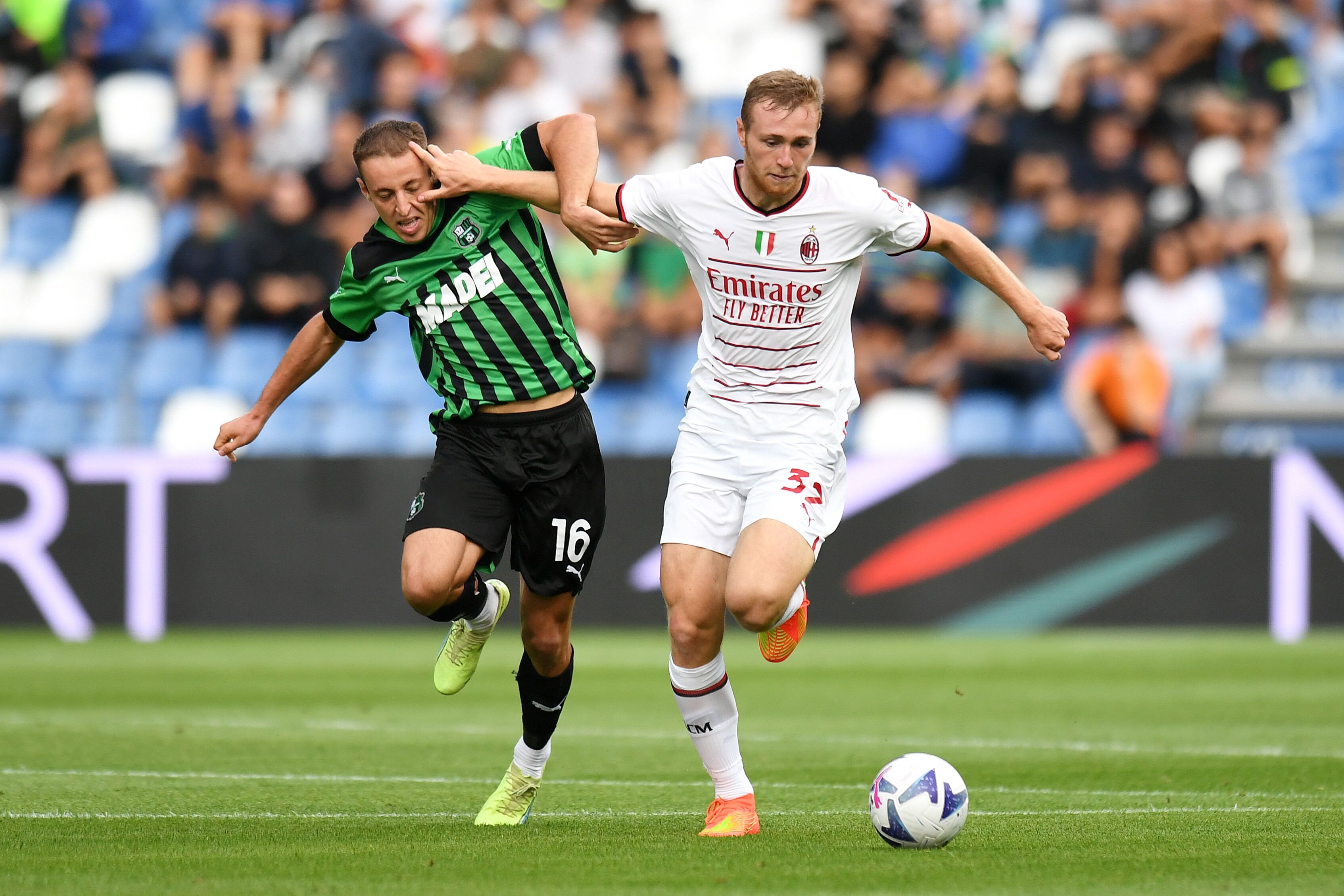 Sassuolo-Milan, le immagini del match