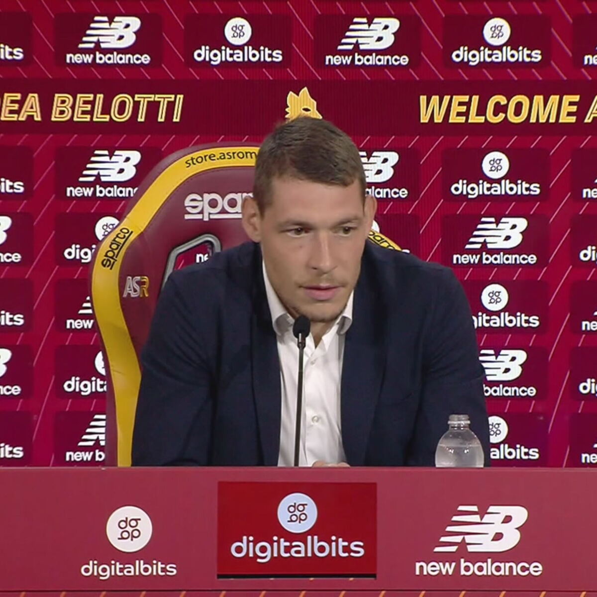 Belotti: "Ho scelto la Roma per il progetto"