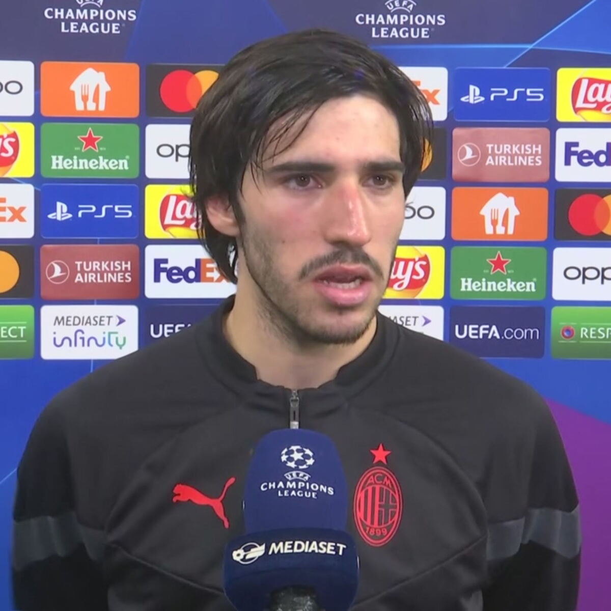 Tonali: "Abbiamo creato poco" | Video - Sportmediaset