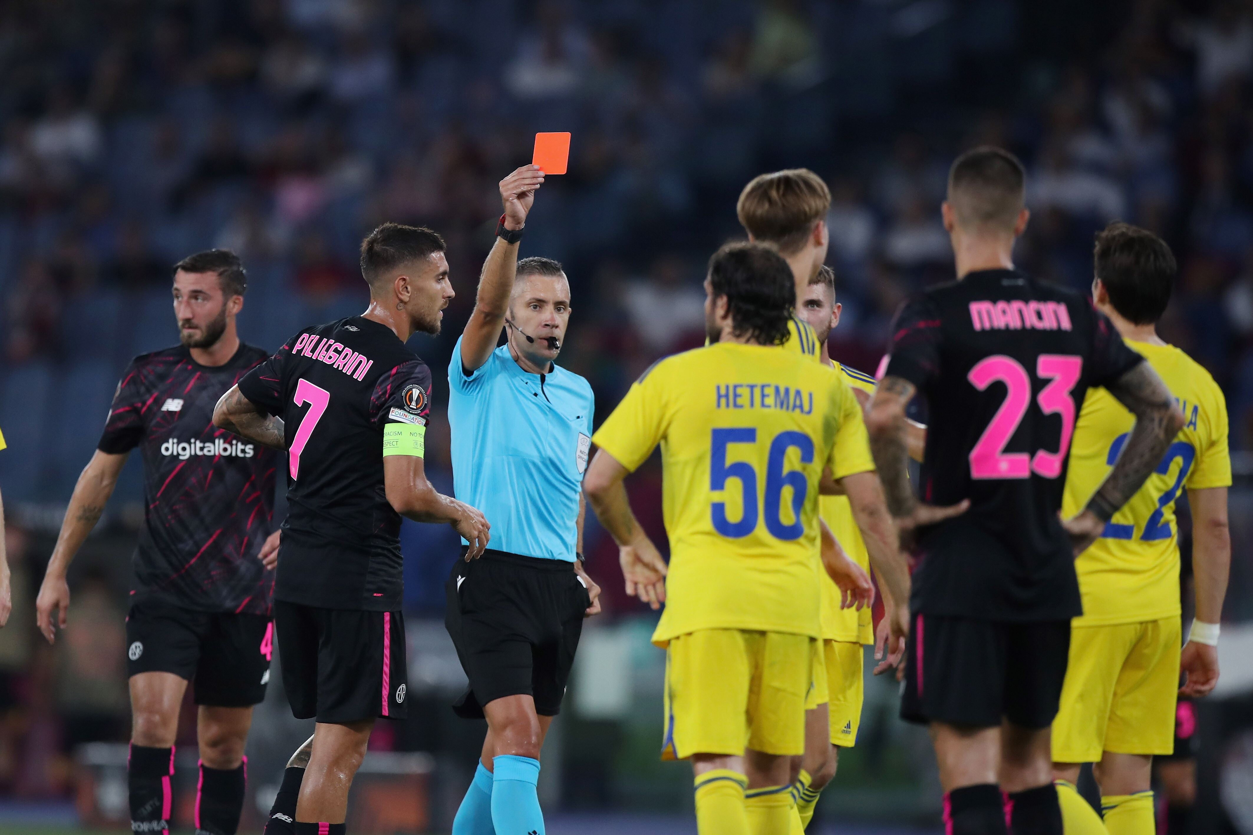 Roma-Helsinki, le immagini del match