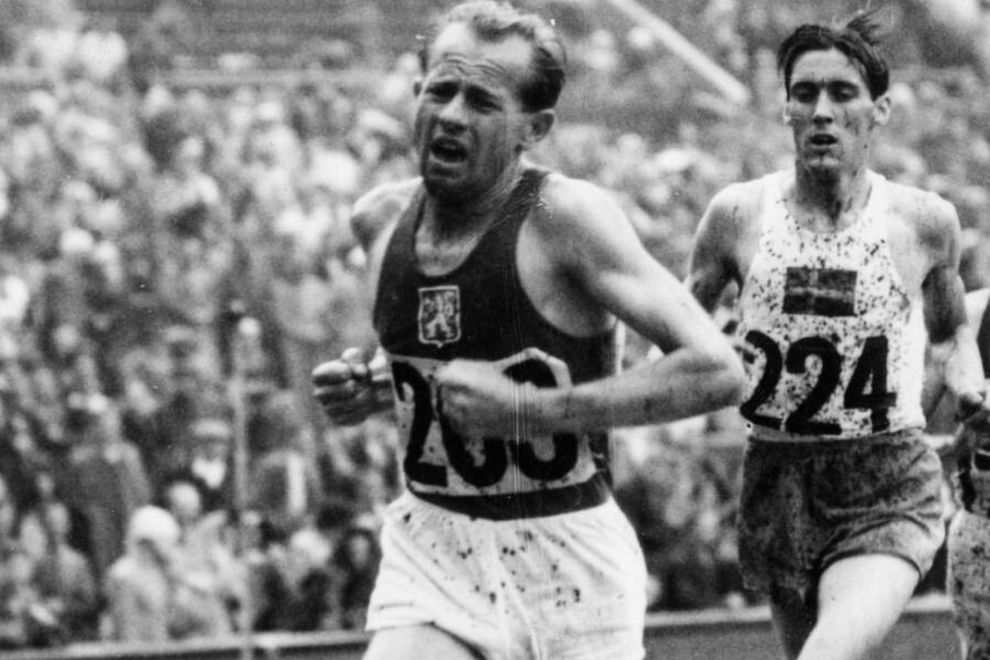 I 100 anni dalla nascita di Emil Zatopek