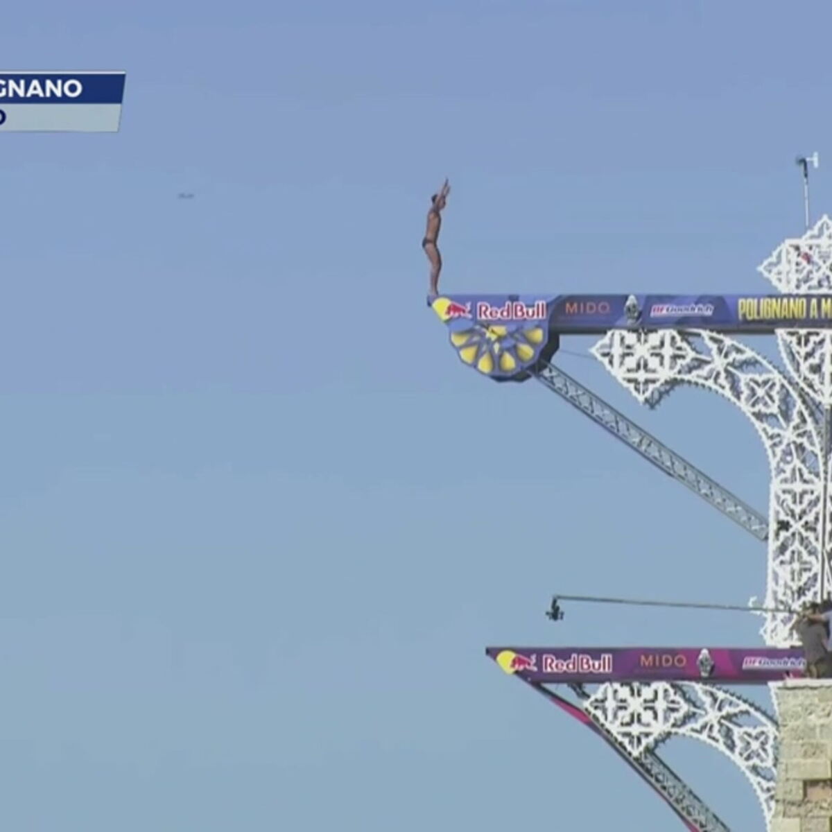 Grandi tuffi a Polignano | Video - Sportmediaset